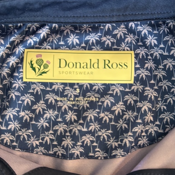 Donald Ross | Shirts | Donald Ross Golf Shirt | Poshmark